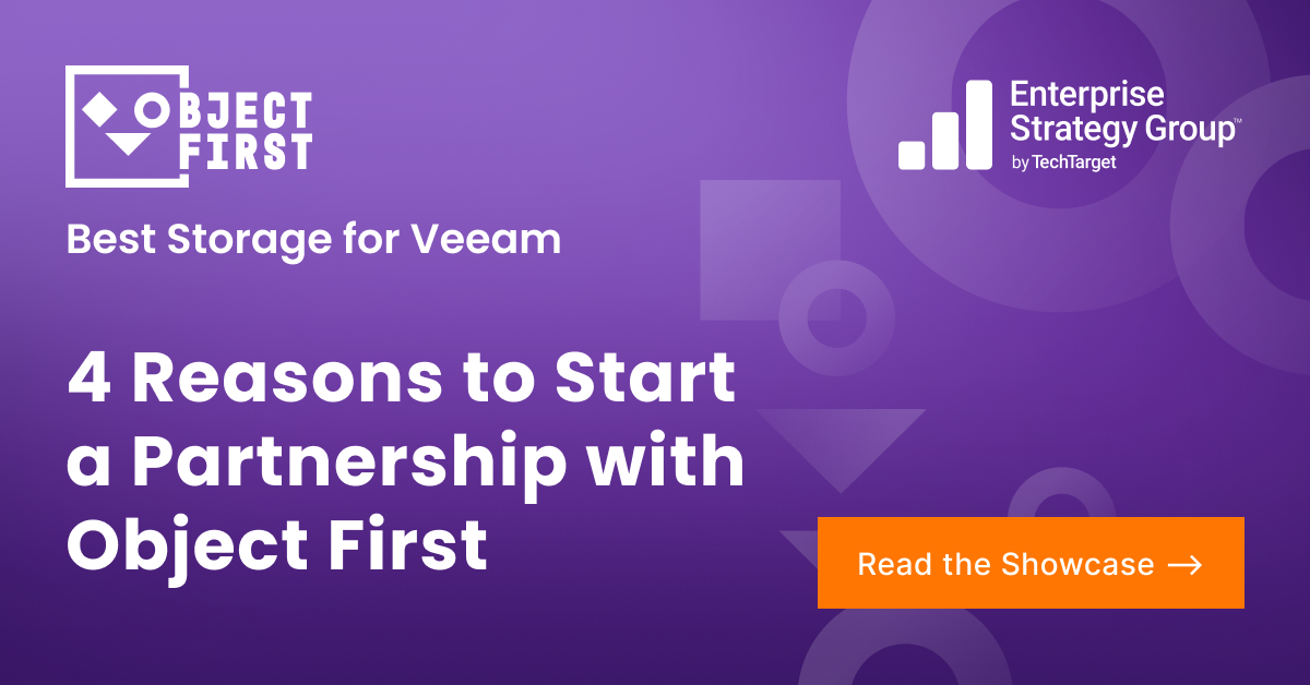 Why Partner with Object First? Four Reasons to Start a Partnership