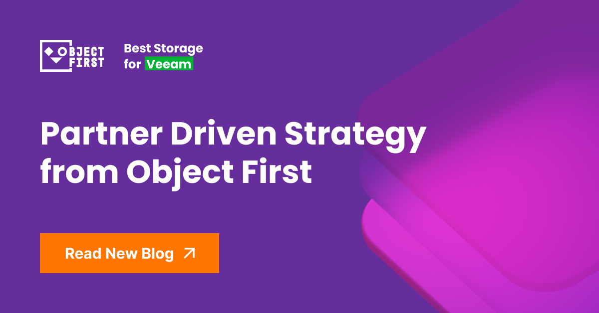Partner Driven Strategy from Object First